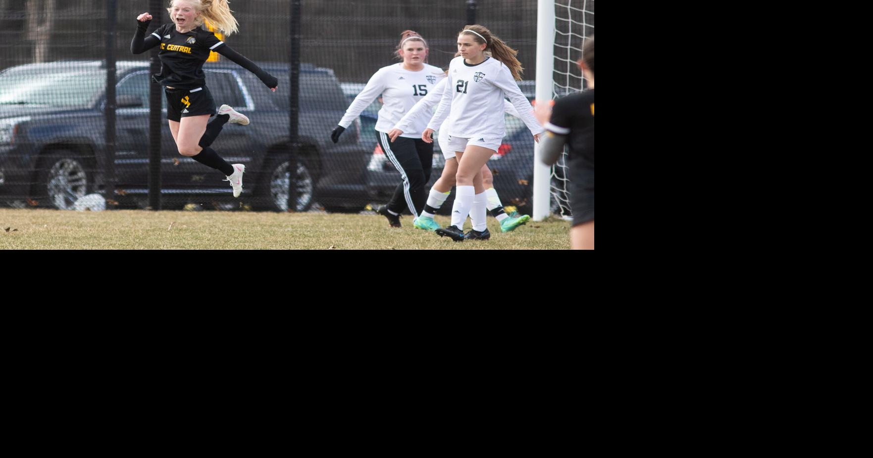 Prep roundup: TC Central's Addison Booher notches hat-trick in 6-2 win ...