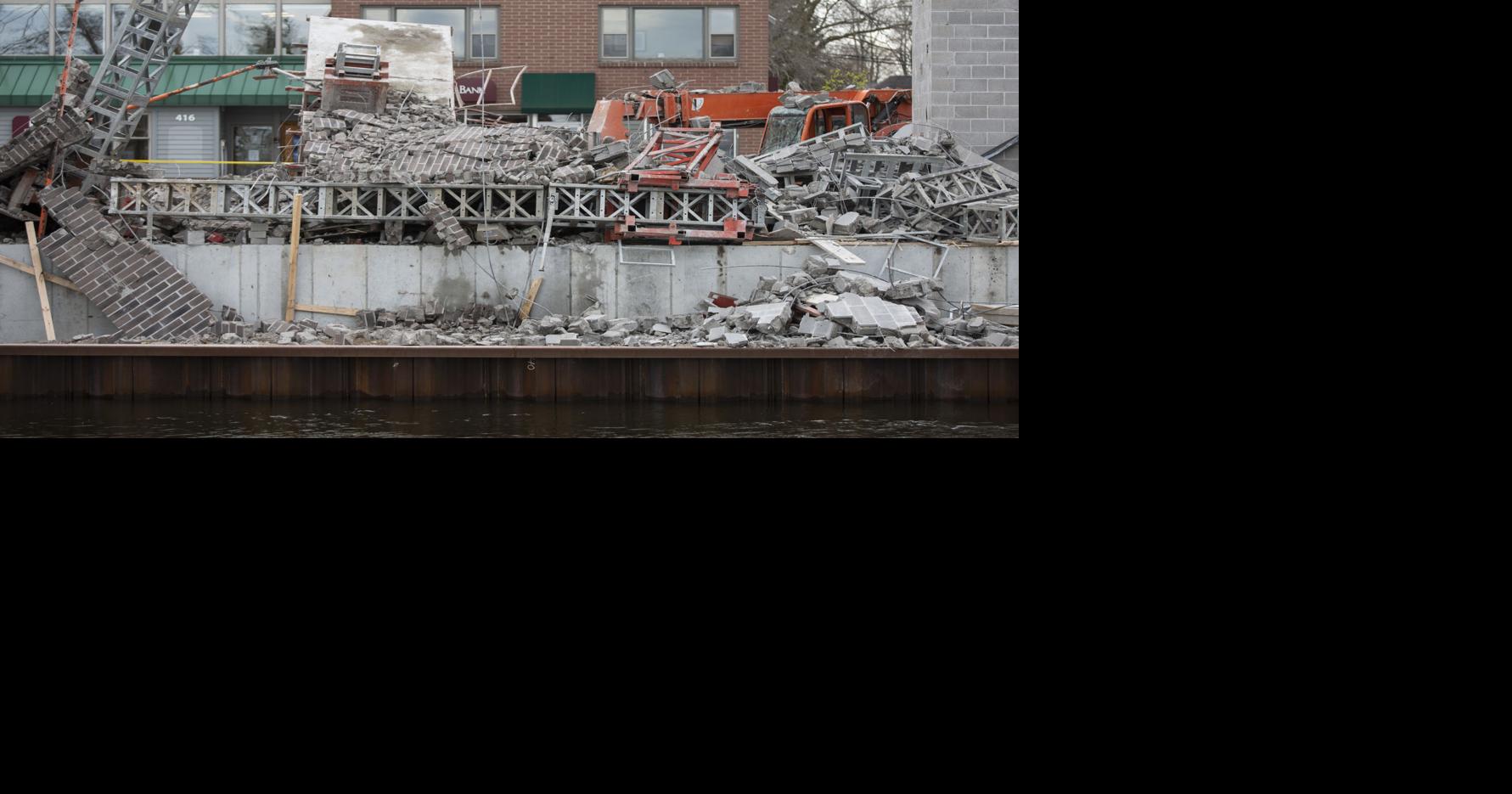Four injured in Front Street construction site collapse | Local News ...