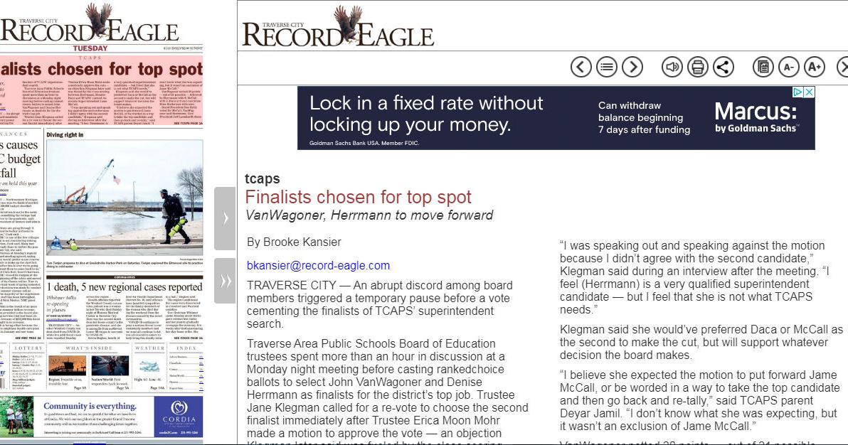 How to activate and access your Record-Eagle digital subscription ...