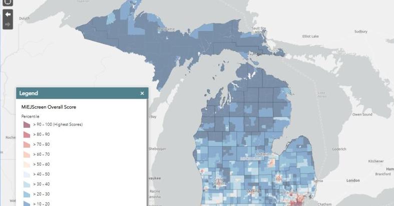 New environmental justice map shows inequities | News | record-eagle.com
