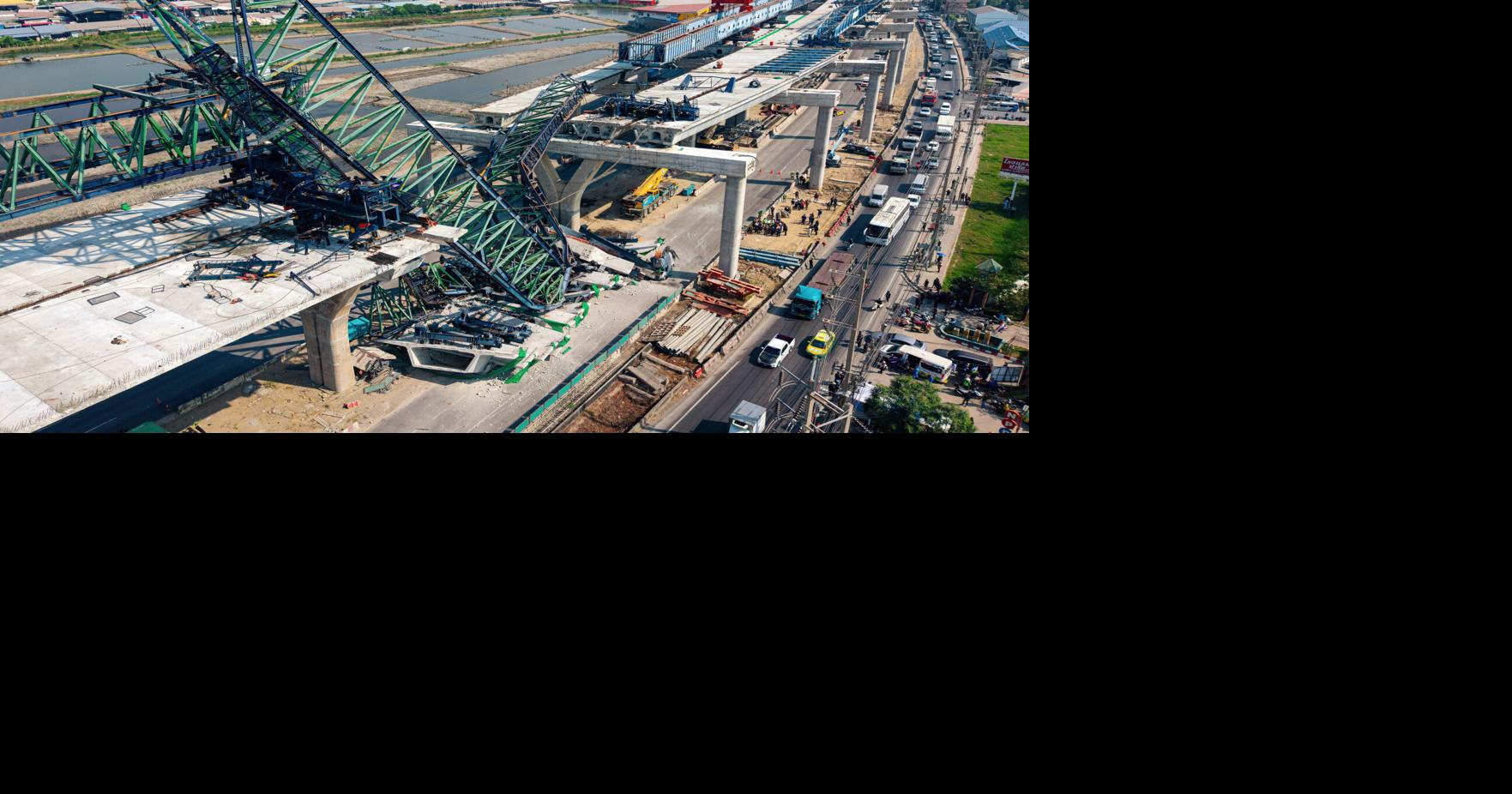 Another construction crane collapse in Thailand kills 2 people a day ...