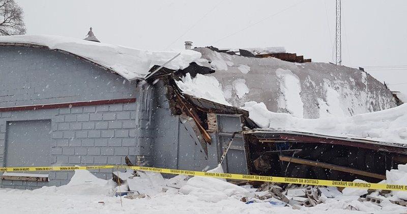 Officials: Snow caused Kalkaska roof collapse | Local News | record ...