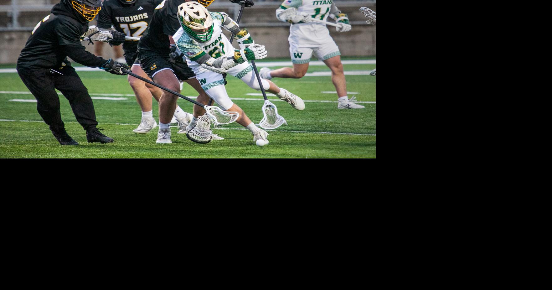 Photo finish: Titans win 1st lacrosse matchup with Trojans, 13-12 ...