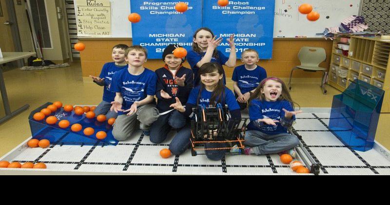 Elementary school robotics team beats middle school students | Local ...