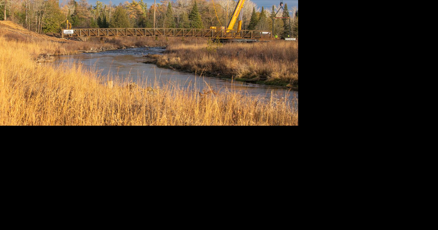 GRAND TRAVERSE CONSERVATION DISTRICT: Footbridge installed at former ...