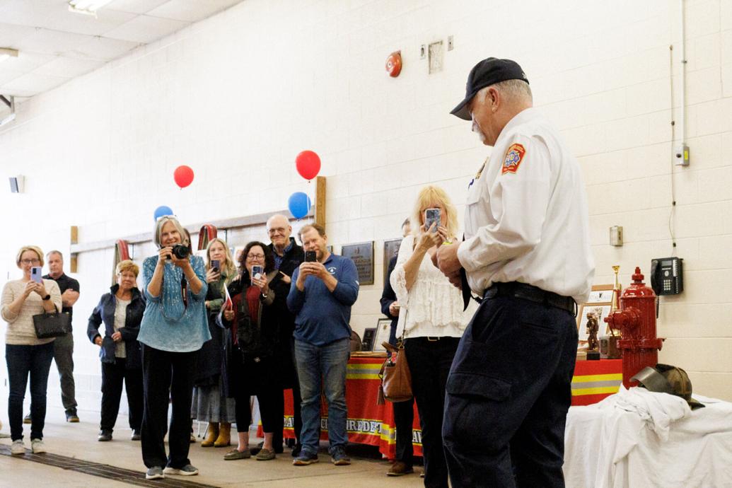 Traverse City Fire Chief Jim Tuller's Retirement Party at Fire Station ...
