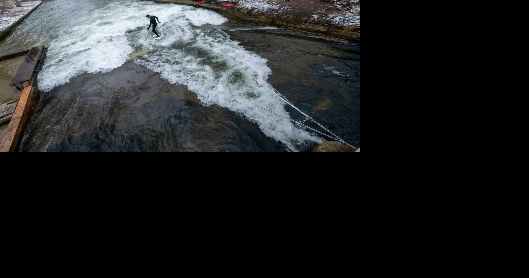 Debate over surfing in German park gets gnarly after city removes wave ...