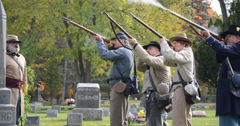 A blue-gray day: Civil War ceremony brings together all sides of ...