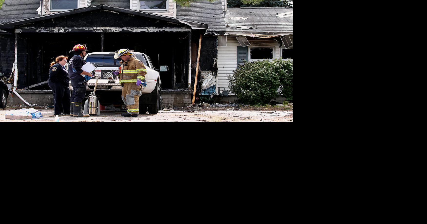 Man burned in house fire, airlifted to hospital | Local News | record ...