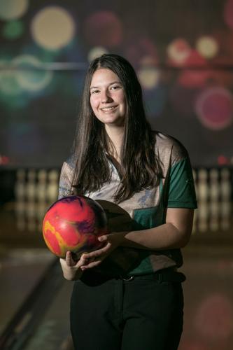 Titans Of The Lanes: Traverse City West bowlers Jordan LaFleur, Taylor Phillips and Alyssa ...