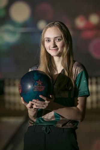 Titans Of The Lanes: Traverse City West bowlers Jordan LaFleur, Taylor Phillips and Alyssa ...