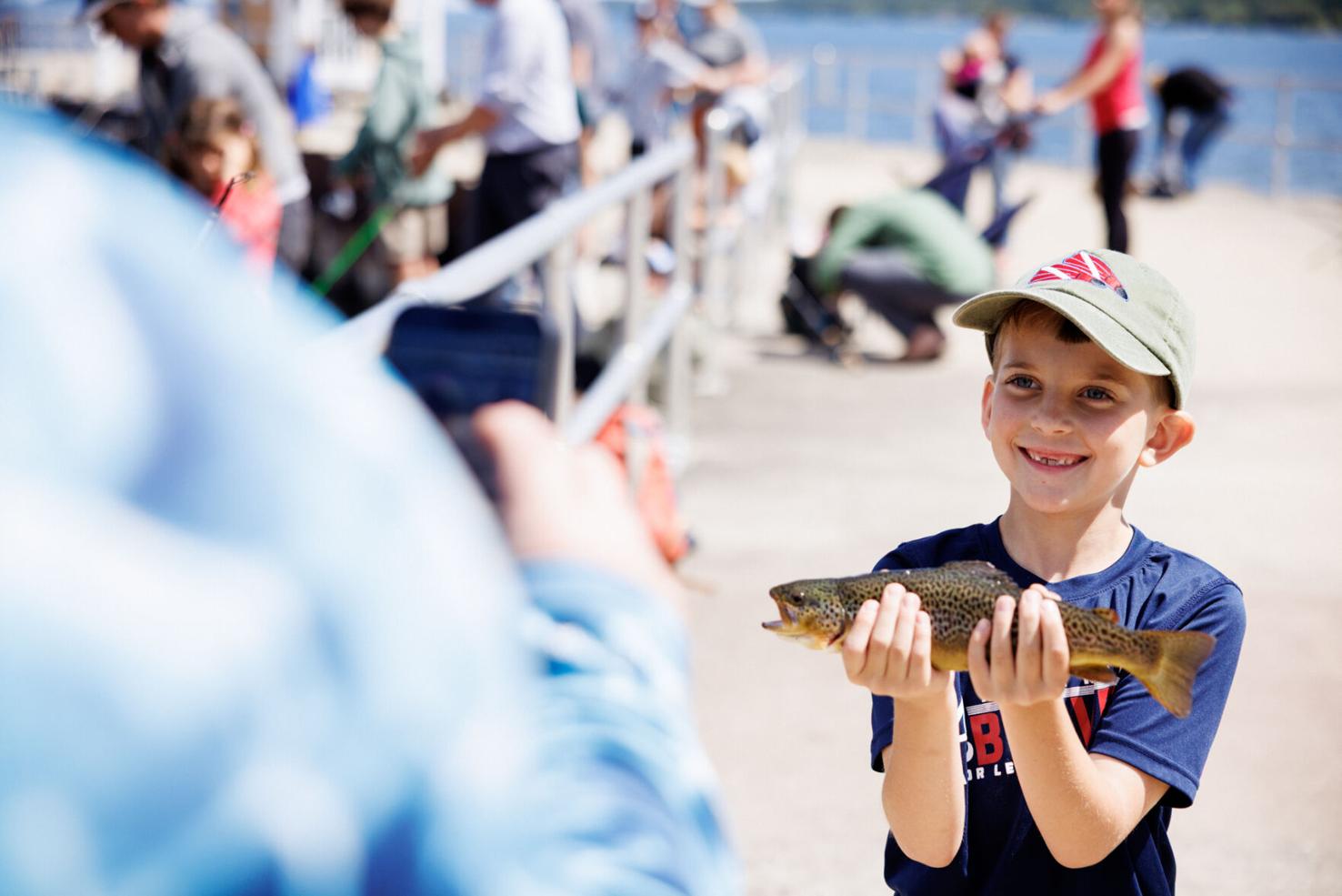Rotary Club of Traverse City Kids Free Fishing Day | Local News ...