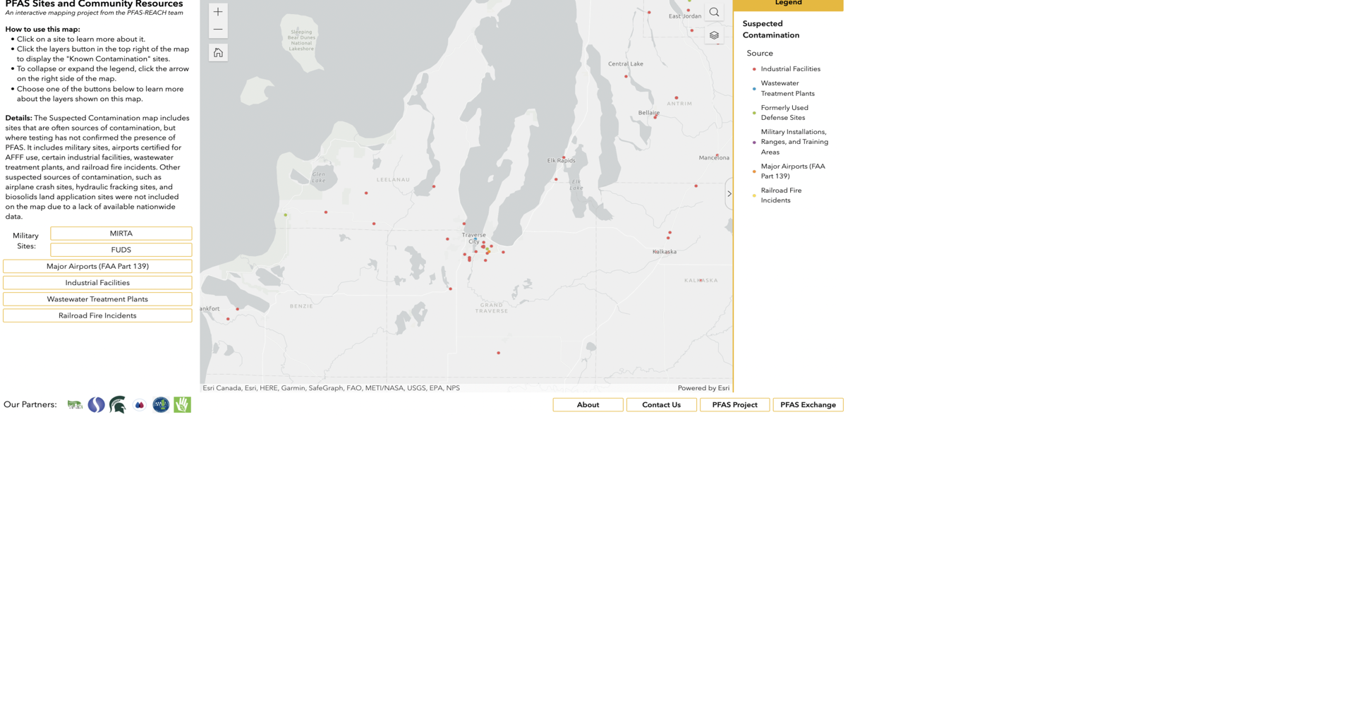Map shows 58,000 suspected PFAS sites nationwide | News | record-eagle.com