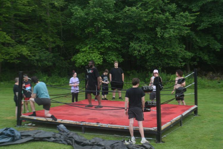 Pro wrestling school puts on show in Greenville | News ...