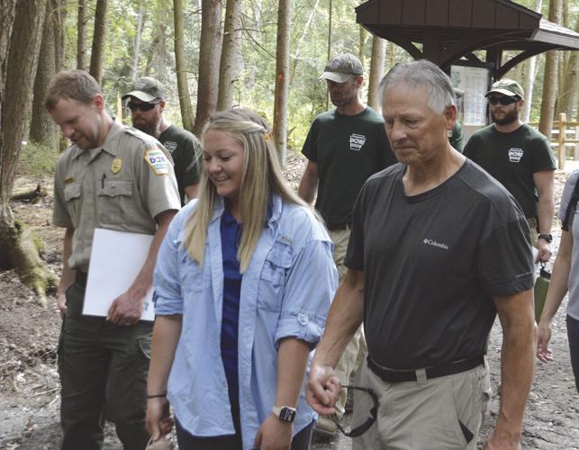 As work continues at McKeever Center, part of McKeever-Goddard Trail ...