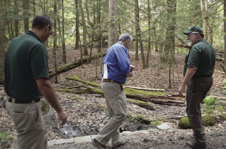 As work continues at McKeever Center, part of McKeever-Goddard Trail ...