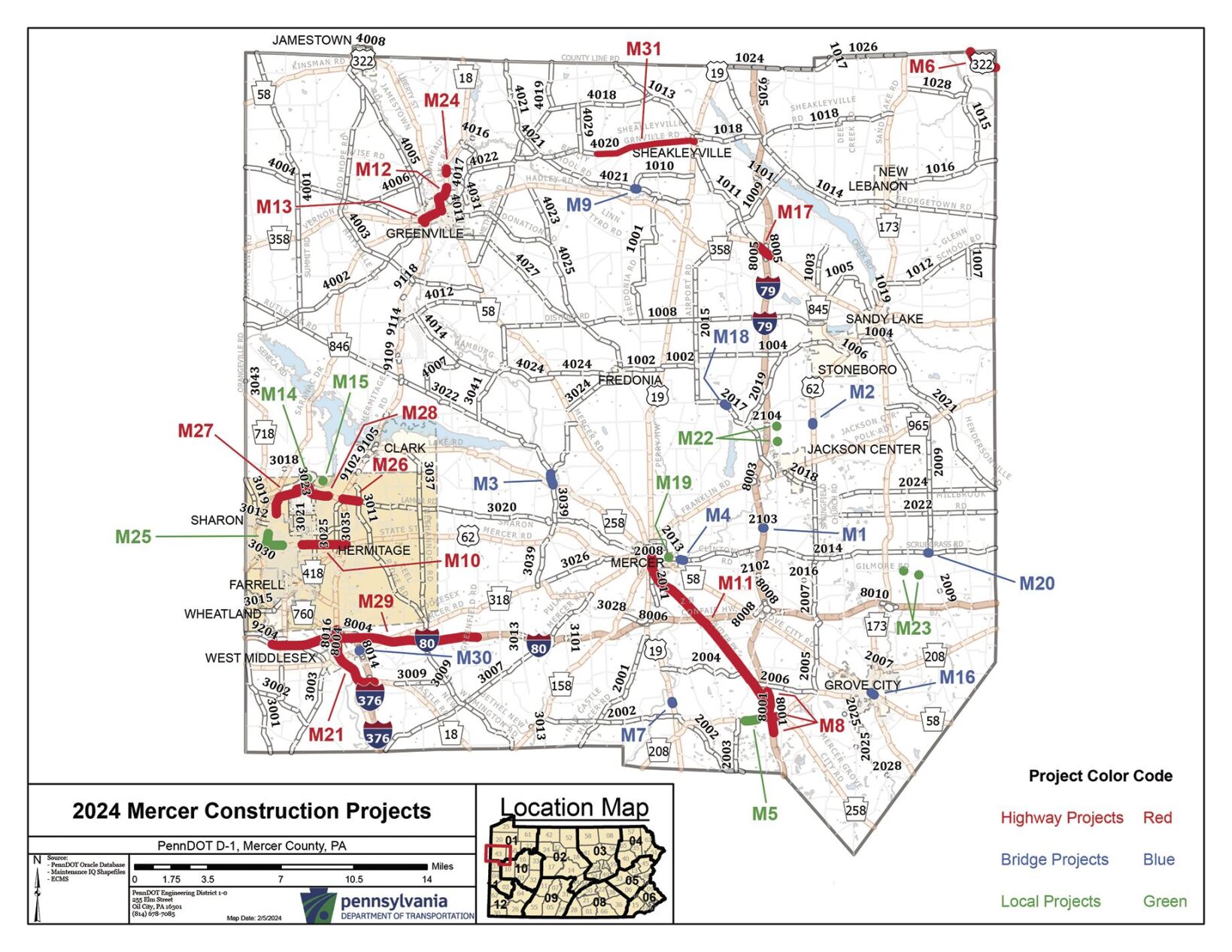 Route 318 bridge replacement one of 115 projects in PennDOT region ...