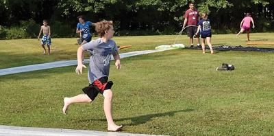 SLIP AND SLIDE KICKBALL | Front-page | recordargusnews.com