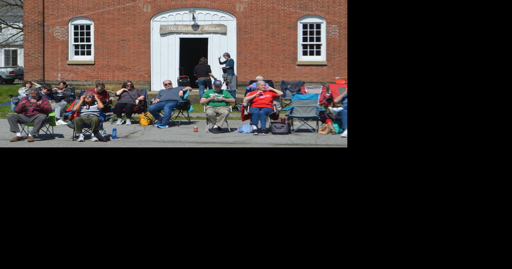 Eclipse draws an audience from across the country to the Gibson Manor ...