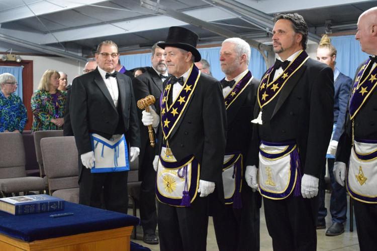 Mercer's John Moon presented as Masons' district deputy grand master ...