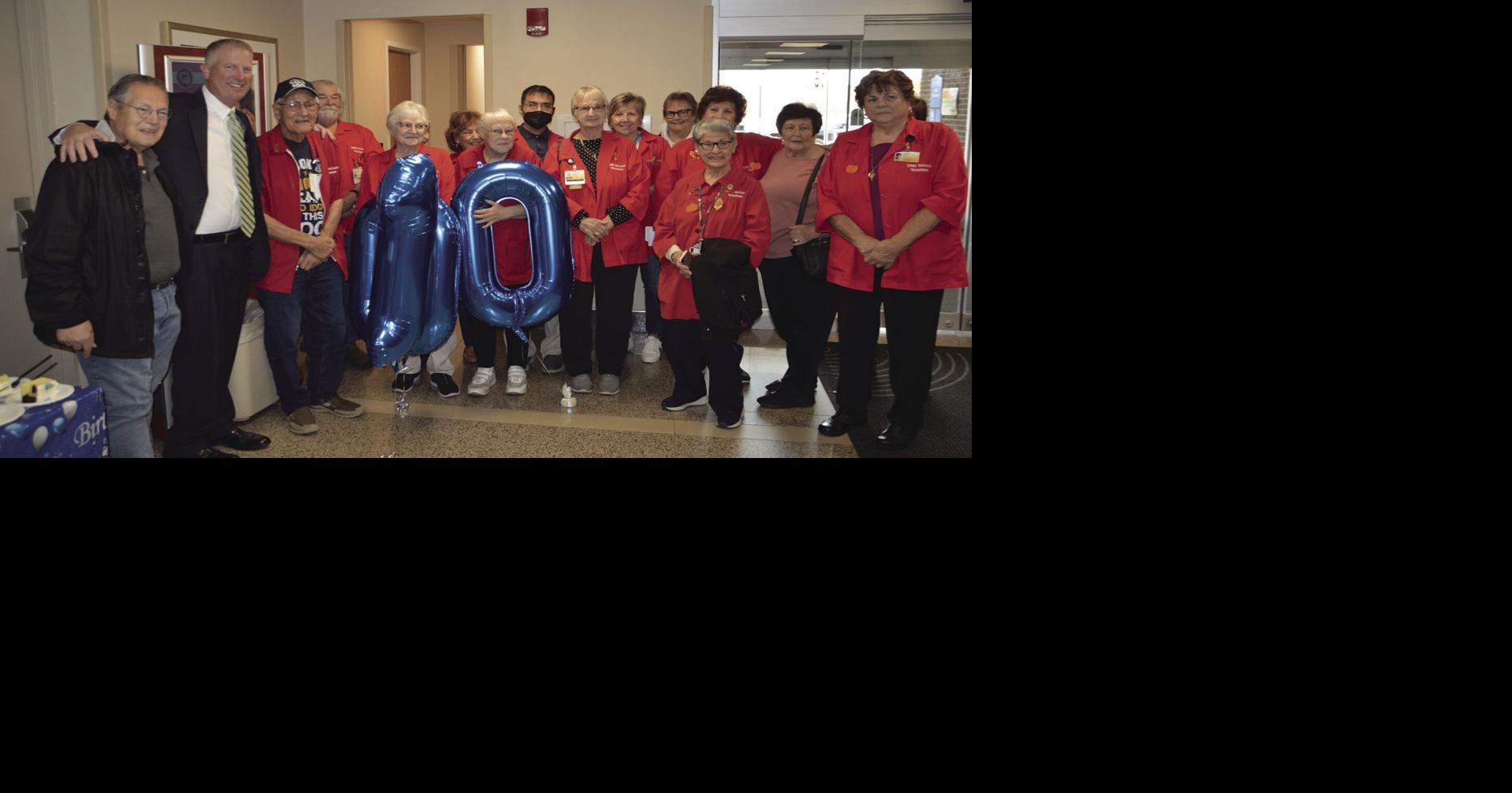 100-year-old Navy vet, UPMC volunteer showered with birthday wishes ...