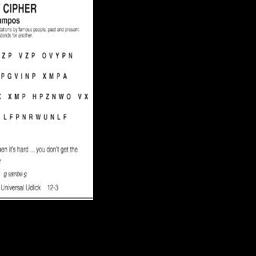 Celebrity Cipher | Entertainment | recordargusnews.com