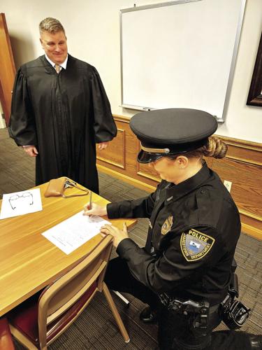 Downing sworn in as county's first female police chief | News | recordargusnews.com