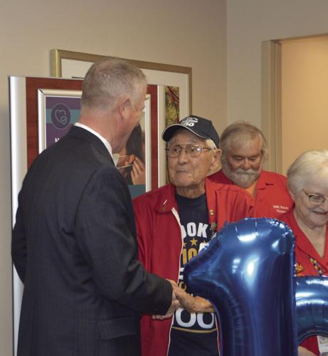 100-year-old Navy vet, UPMC volunteer showered with birthday wishes ...