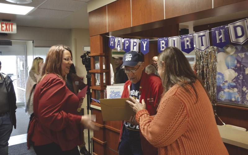 100-year-old Navy vet, UPMC volunteer showered with birthday wishes ...