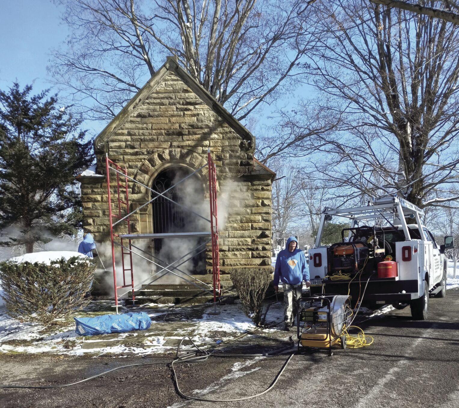 Greenville native purchases stone chapel at Shenango Valley Cemetery ...