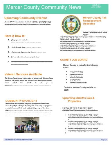 County plans newsletter, livestreamed meetings | News | recordargusnews.com