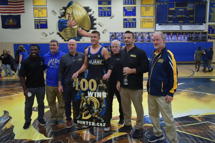 Hunter Cox eclipses century mark on the mats as a junior | Sports ...