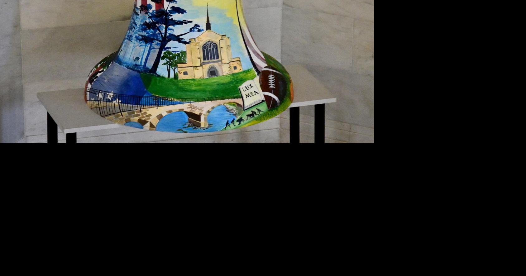 Artist creates Mercer County's own Liberty Bell for USA's 250th | News ...