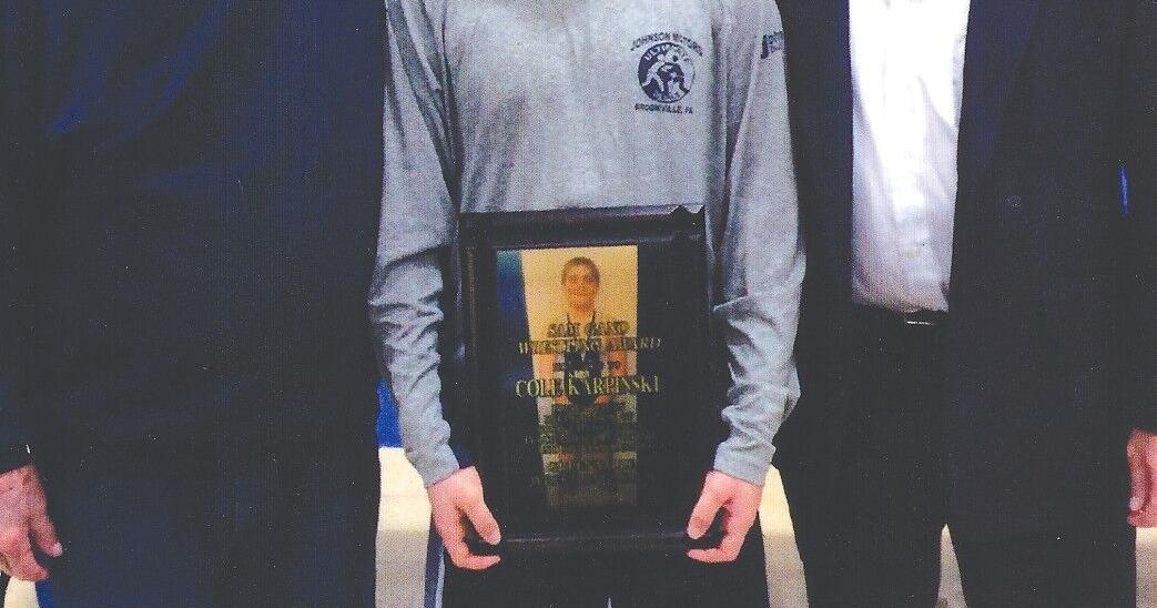 KARPINSKI GAINS THE SAM GANO AWARD | Sports | recordargusnews.com