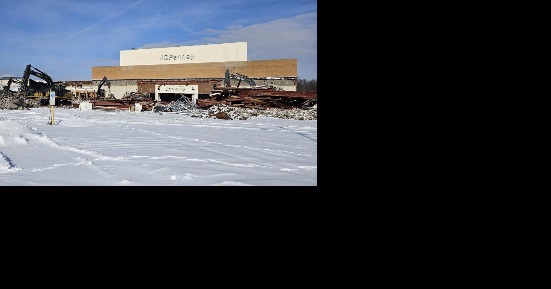 South concourse removal exposes Shenango Valley Mall interior | News ...