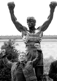 Yo, Adrian! Stallone surprises fans with visit to iconic ‘Rocky’ statue ...