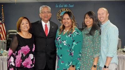 A proud Rey Santos is sworn in to Beaumont’s city council | Local News ...