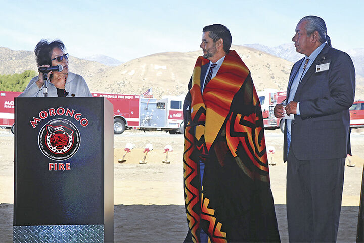Morongo breaks ground on new fire station | Local News | recordgazette.net