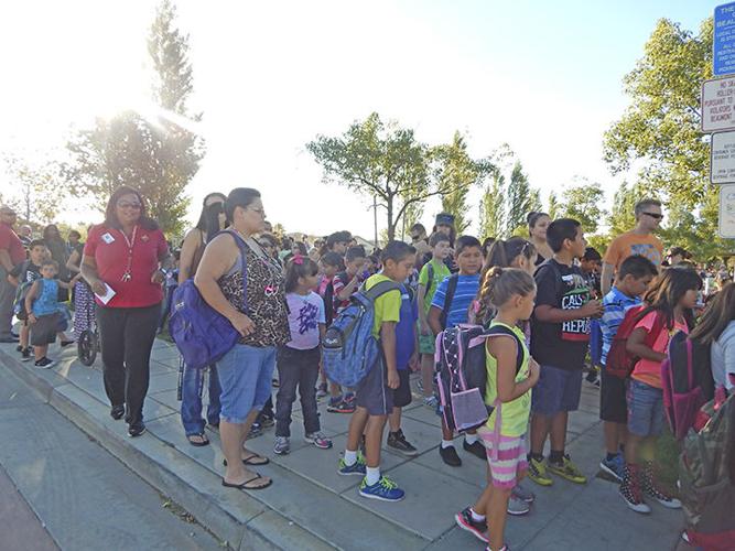 A morning of exercise and fun during National Walk to School Day ...