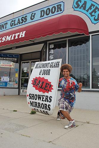 Rallying support for signature sign twirler | Community | recordgazette.net
