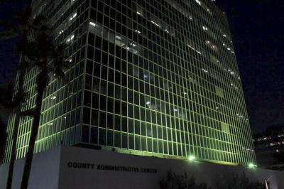 Riverside County participates in Operation Green Light for veterans ...
