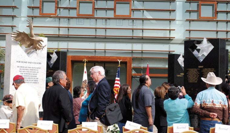 Morongo Band of Mission Indians unveil national memorial to tribel ...