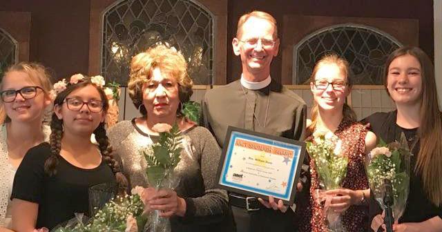 Rev. Dunn honored by the American Association for Community Theatre ...