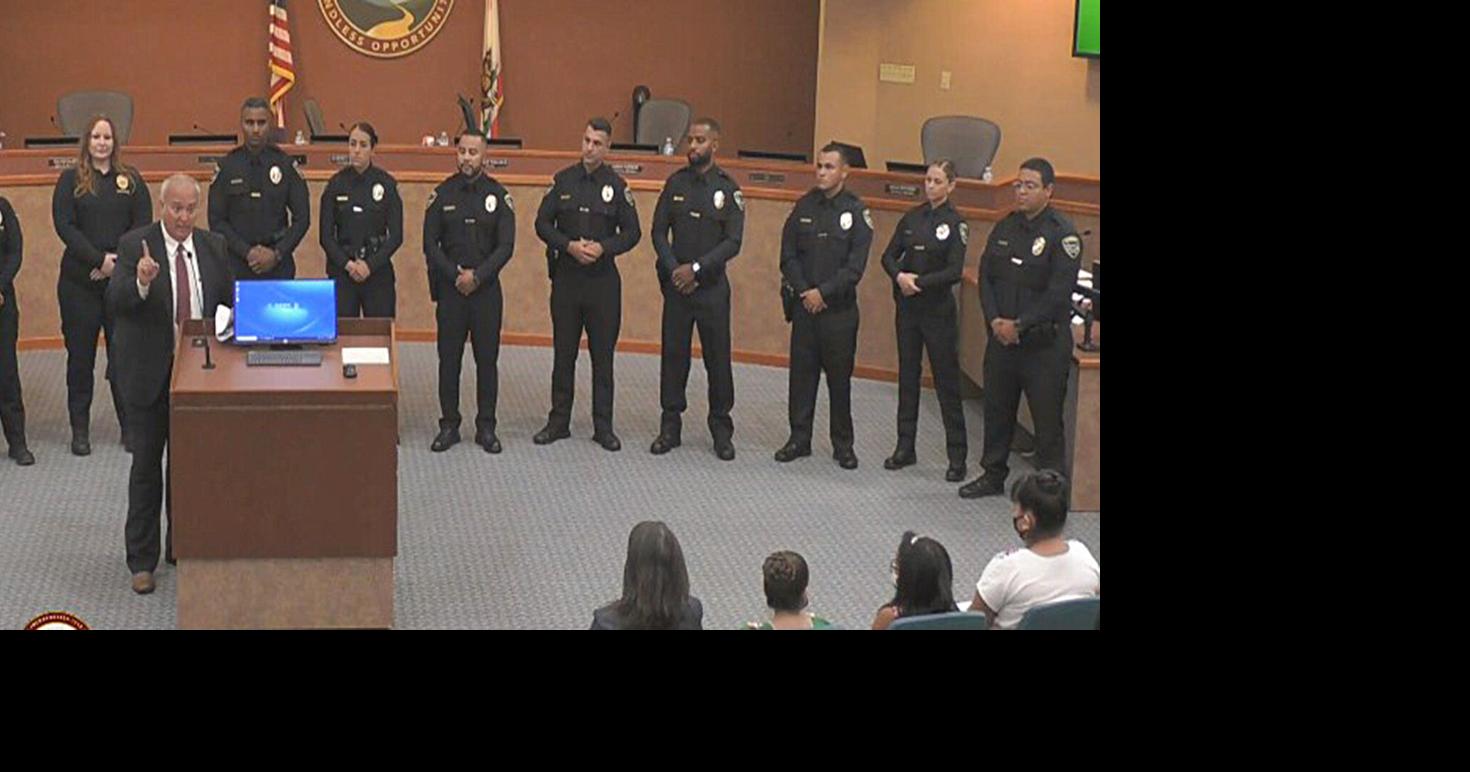 Banning Police Department introduces its newest personnel | Local News ...