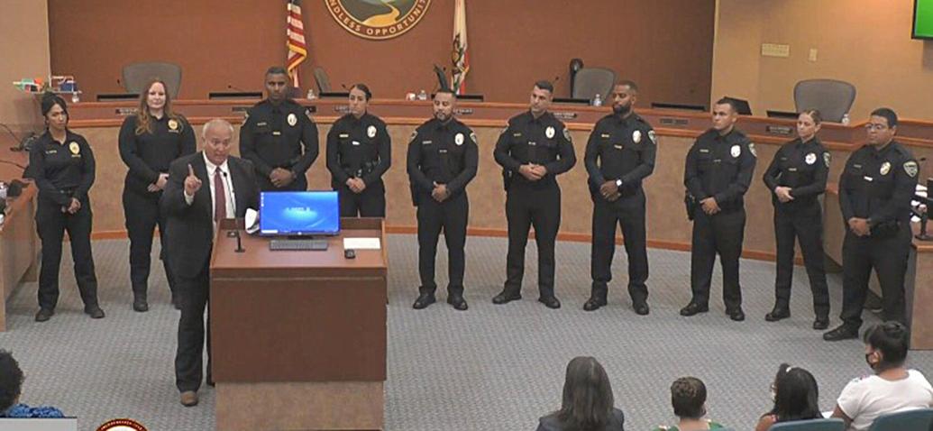 Banning Police Department introduces its newest personnel | Local News ...