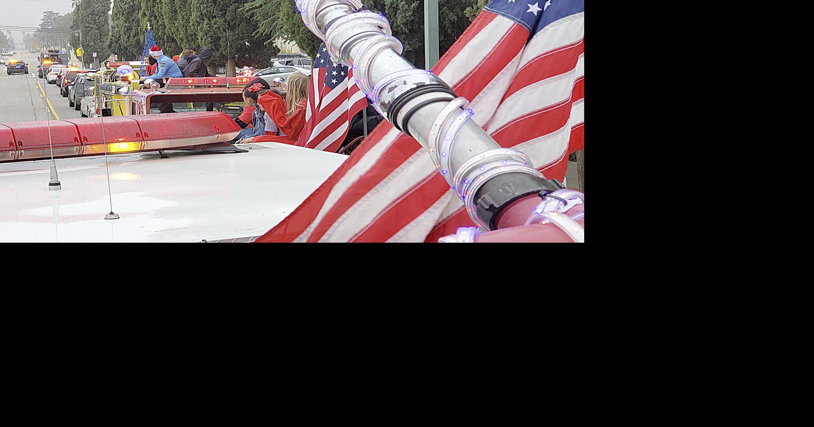Community receives Shop with a Cop convoy with cheers and waves ...