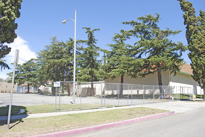 Banning community center parking lot undergoing improvements ...
