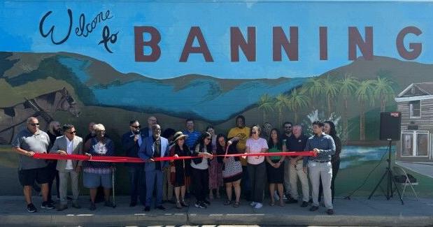 Chamber celebrates new Banning mural | News | recordgazette.net
