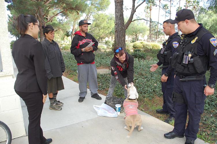 With love, Banning officer tackles homelessness one person at a time ...
