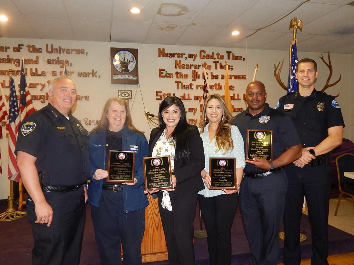 Banning-Beaumont Elks honor their local police officers | News ...